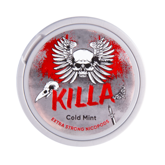 KILLA Extra Strong Cold Mint from €2.90 | Nicotine bags | Nicoshop.sk